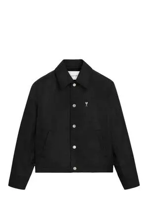 Ami De Coeur Button-fastening Jacket - Black