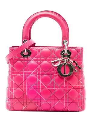 Dior 2011 Medium Lady Satchel - Pink
