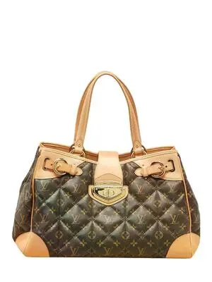 LOUIS VUITTON Etoile Monogram Quilted Shoulder Bag - Brown