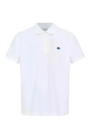 Etro Logo Polo Shirt - White