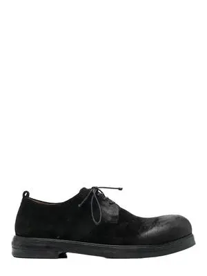 Marsèll Zucca Zeppa Suede Derby Shoes - Black