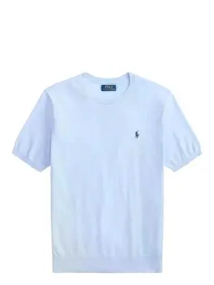 Polo Ralph Lauren Embroidered Short-sleeve Jersey - Blue