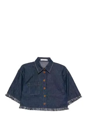 Zimmermann Rhiannon Denim Shirt - Blue