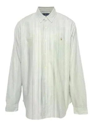 Polo Ralph Lauren Striped Button-fastening Shirt - White