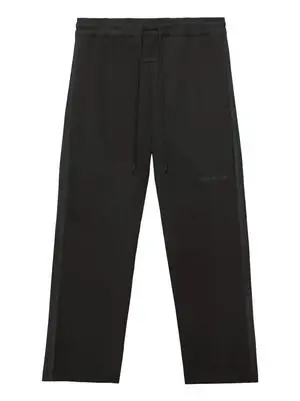Adidas X Fear Of God Athletics Drawstring-waist Track Pants - Black