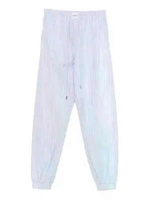 Attico Stripe Pull-on Track Pants - Blue