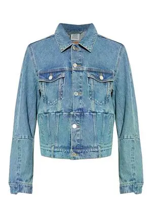 Vetements Button-up Jacket - Blue