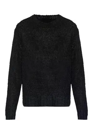 JIL SANDER Knitted Sweater - Black