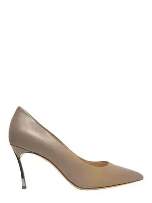 Casadei 80mm Samurai Blade Pointed-toe Pumps - Neutrals