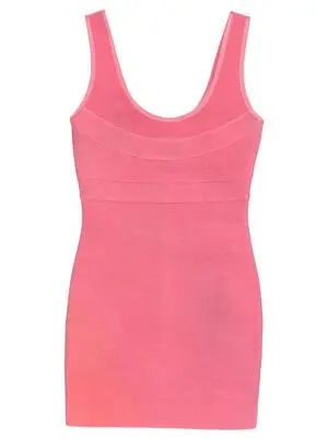 Herve Leger Amara Mini Dress - Pink
