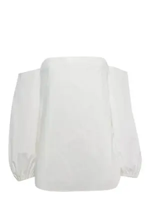 Theory Laureema Off-shoulder Blouse - White