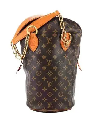 LOUIS VUITTON Karl Lagerfeld Punching Bag Monogram Canvas Gm Shoulder Bag - Brown