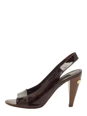 Fendi Ankle Strap Sandals - Brown
