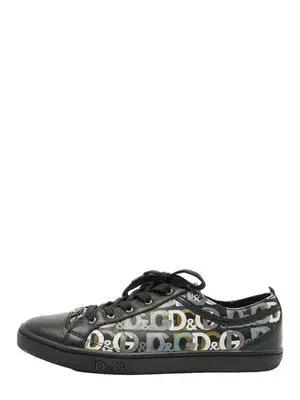 Dolce & Gabbana Logo-print Sneakers - Black