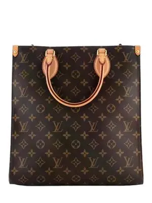 LOUIS VUITTON Sac Plat Nm Bag Monogram Canvas Pm - Brown