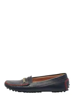 Carolina Herrera Leather Loafers - Black