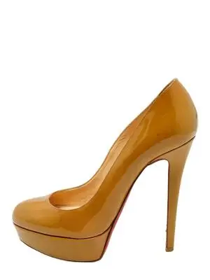 CHRISTIAN LOUBOUTIN Bianca Platform Pumps - Brown