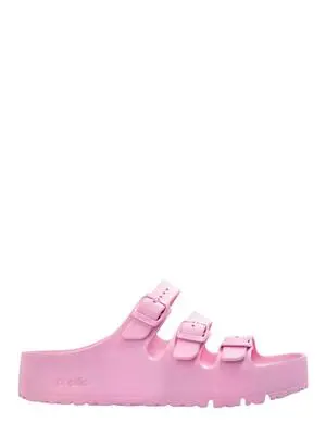 BIRKENSTOCK Florida Buckle Strap Sandals - Pink