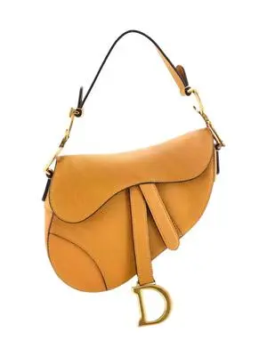 DIOR Saddle Handbag Leather Mini Shoulder Bag