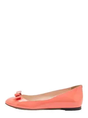Bally Benalla Bow-detail Ballet Flats - Orange