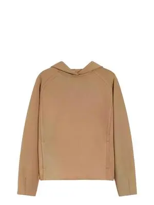 Max Mara Raglan-sleeve Hoodie - Brown