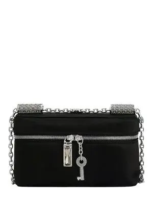 Dolce & Gabbana Sicily Chain Charm Mini Bag - Black
