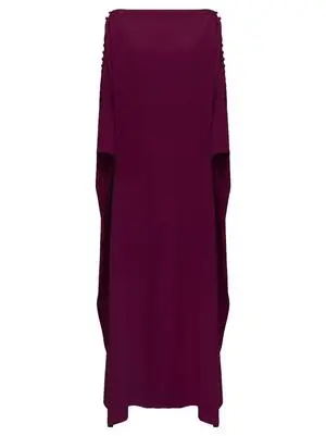 TALLER MARMO Mila Button Maxi Dress - Purple