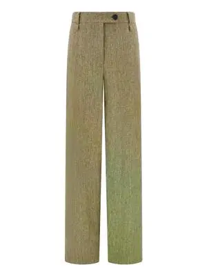 FERRAGAMO Belt-loops Trousers - Neutrals