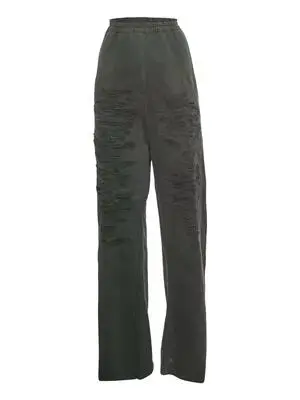 MAISON MARGIELA Distressing Trousers - Green