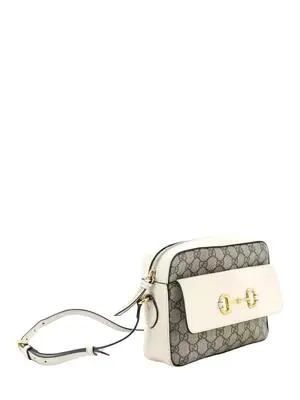 Gucci Horsebit 1955 Flap Pocket Camera Bag - Brown