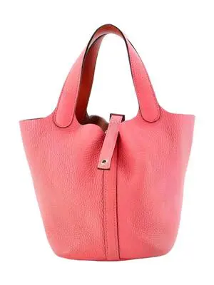 Hermès Picotin Lock Clemence Pm Tote Bag - Orange