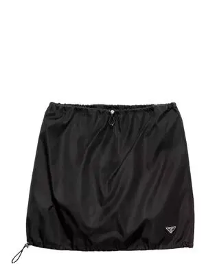 Prada Re-nylon Mini Skirt - Black