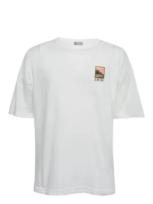 Dior Graphic-print T-shirt - White