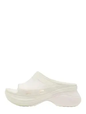 Balenciaga X Crocs Platform Slides - White