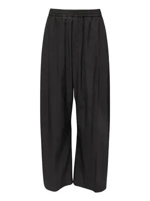 MAISON MARGIELA Elasticated Tailored Trousers - Black