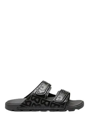 BOGNER Logo Print Strapped Slides