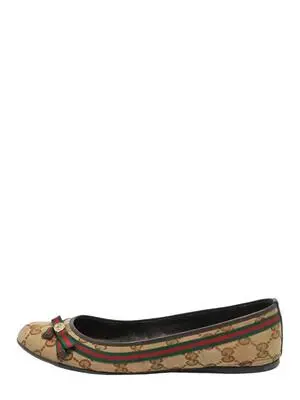 Gucci Mayfair Ballerinas - Brown