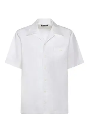 Dolce & Gabbana Chest-pocket Revere Shirt - White
