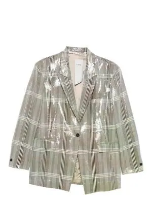 RAME Sequin-embellished Blazer - Neutrals