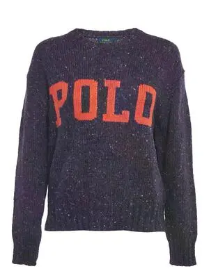 Polo Ralph Lauren Logo Sweater - Purple