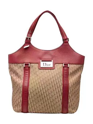 Dior 2005 Diorissimo Trotter Canvas Tote Bag - Brown