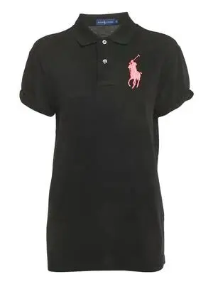 Polo Ralph Lauren Cotton Polo Top - Black