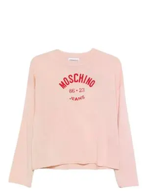 Moschino Logo Sweater - Pink