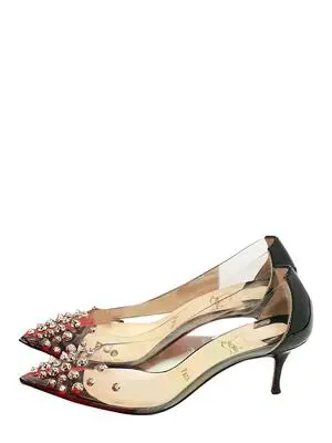 CHRISTIAN LOUBOUTIN Collaclou Spiked Pumps - White