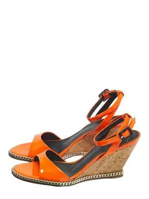 GIUSEPPE ZANOTTI Chain Embellished Sandals - Orange