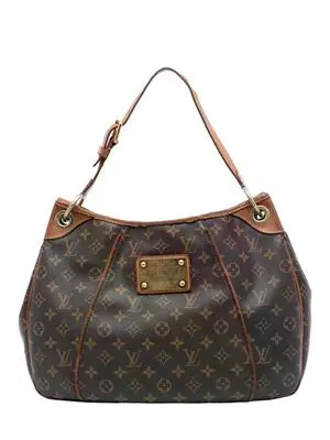 LOUIS VUITTON 2010 Monogram Galliera Pm Shoulder Bag - Brown