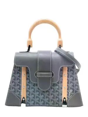 Goyard 2020 Ine Saigon Structured Pm Satchel - Grey