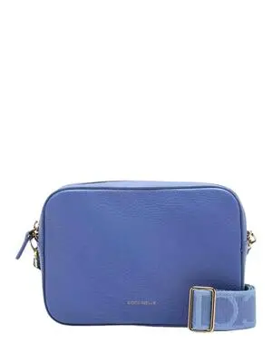 COCCINELLE Tebe Logo-strap Crossbody Bag - Blue