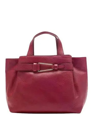 COCCINELLE Malory Small Leather Tote Bag - Red