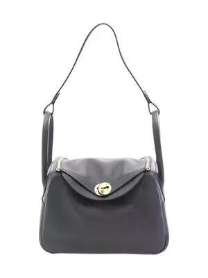 Hermès 26 Lindy Zipped Shoulder Bag - Grey